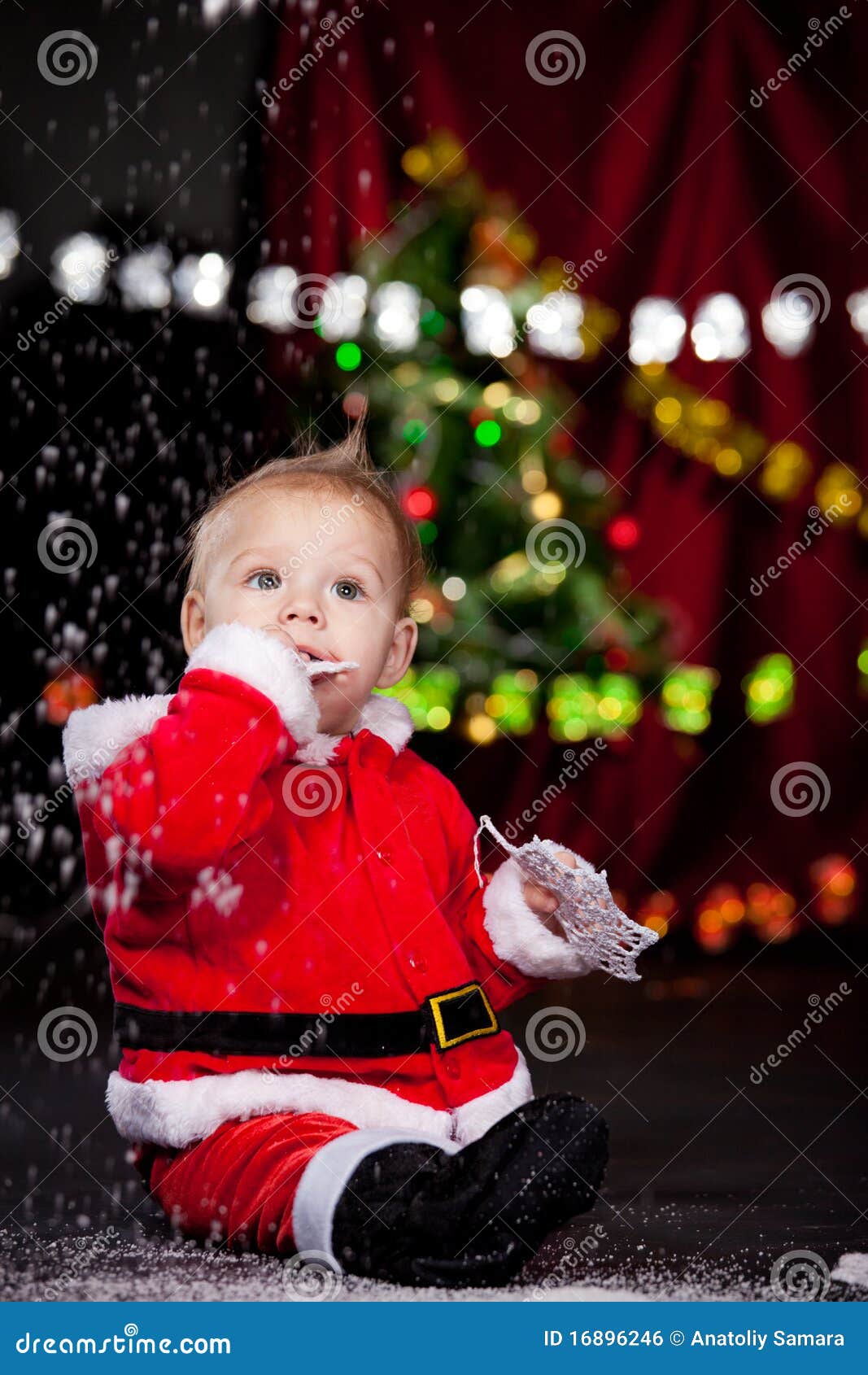 Baby Eating Snowflakes Stock Photos - Free & Royalty-Free Stock Photos ...