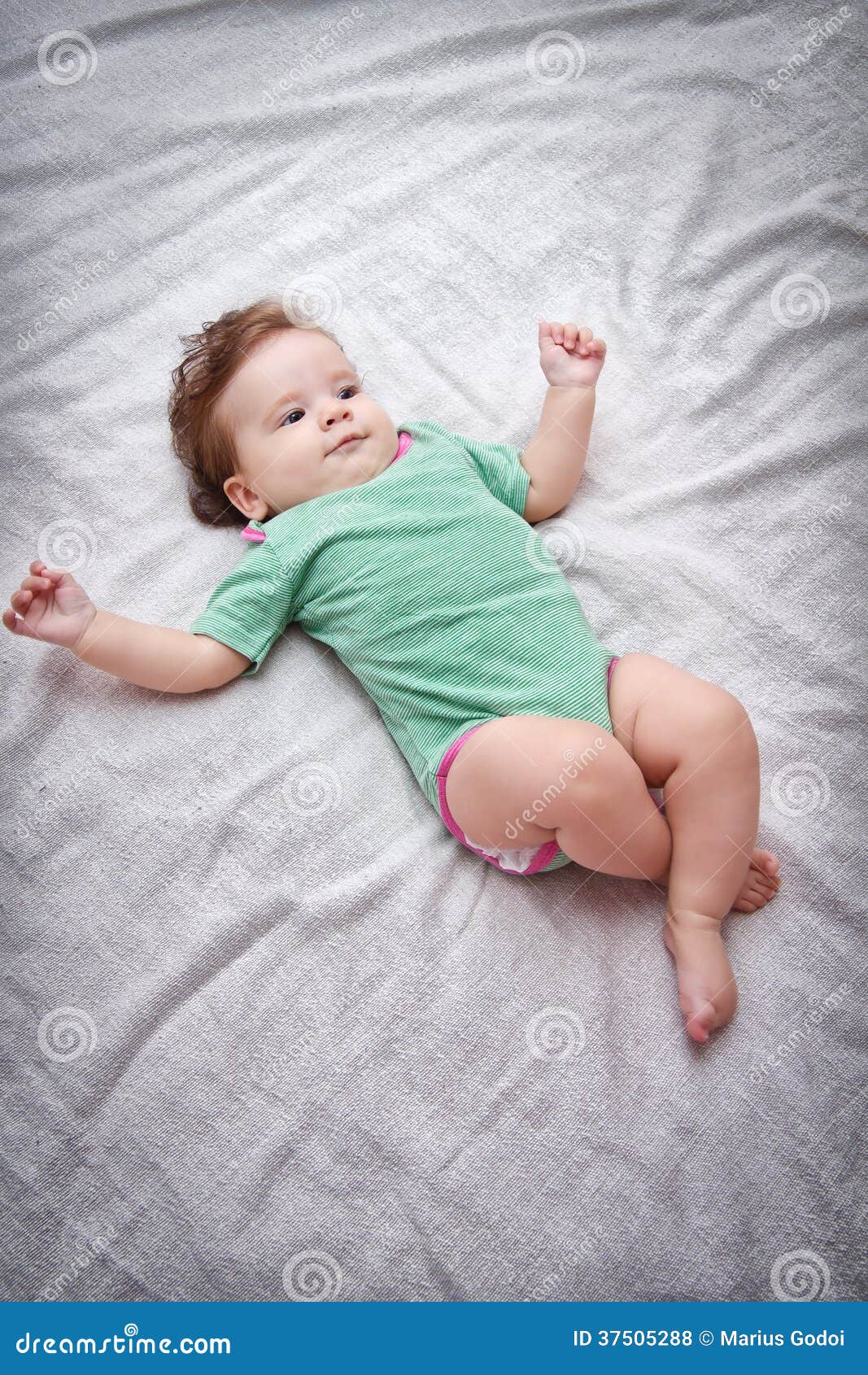 Baby looking up stock photo. Image of baby, happy, months - 37505288