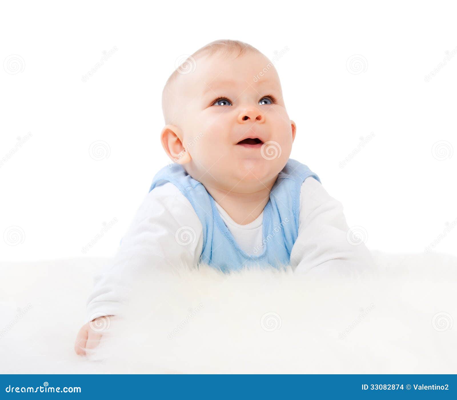 Baby looking up stock photo. Image of face, mood, happy - 33082874