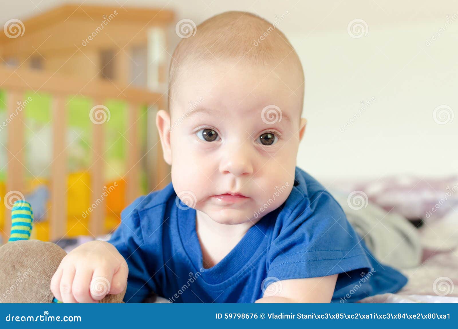 Baby looking at you stock photo. Image of happiness, play - 59798676