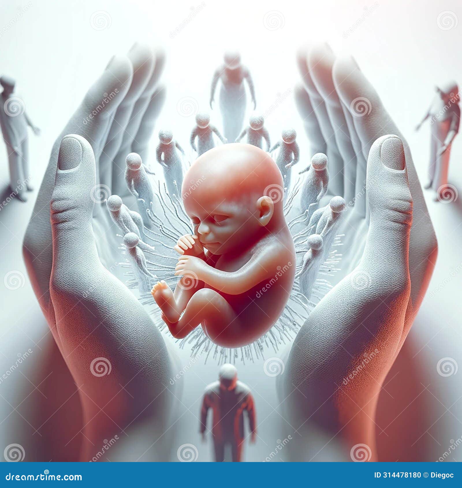 Baby loved protected stock illustration. Illustration of human - 314478180 Baby loved protected stock illustration. Illustration of human - 314478180
