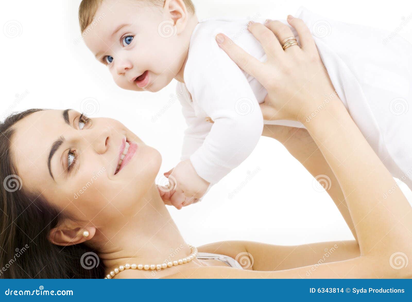 Baby and mama stock photo. Image of childcare, happiness - 6343814