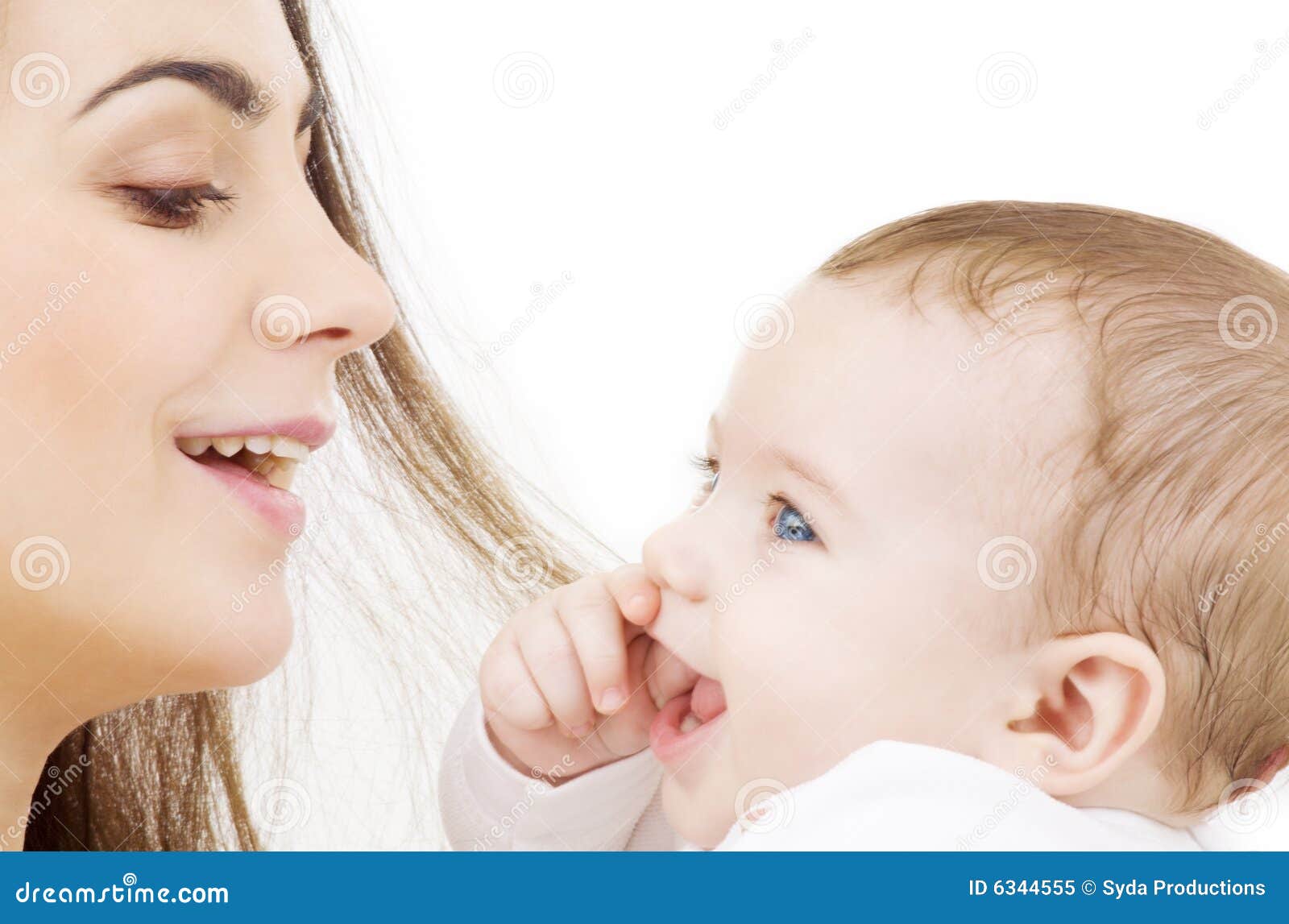 Baby and mama stock image. Image of adorable, human, happiness - 6344555