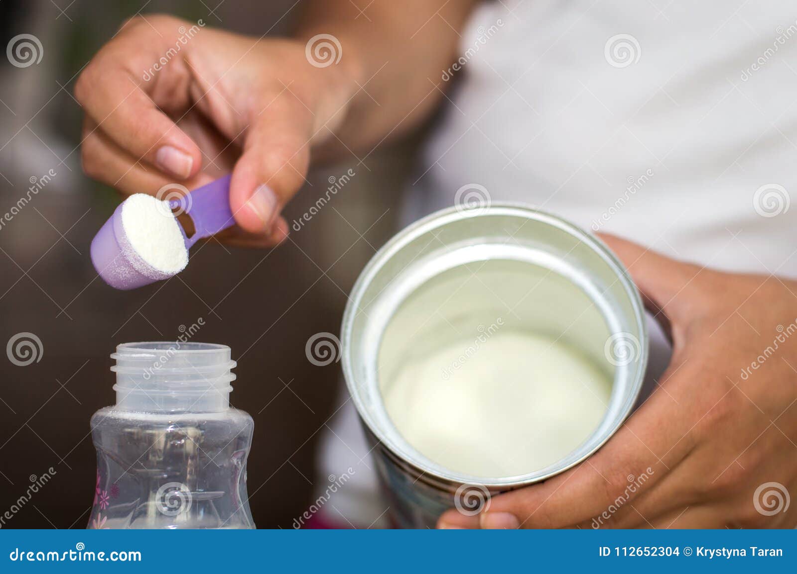 Baby milk formula stock photo. Image of lactose, baby - 112652304