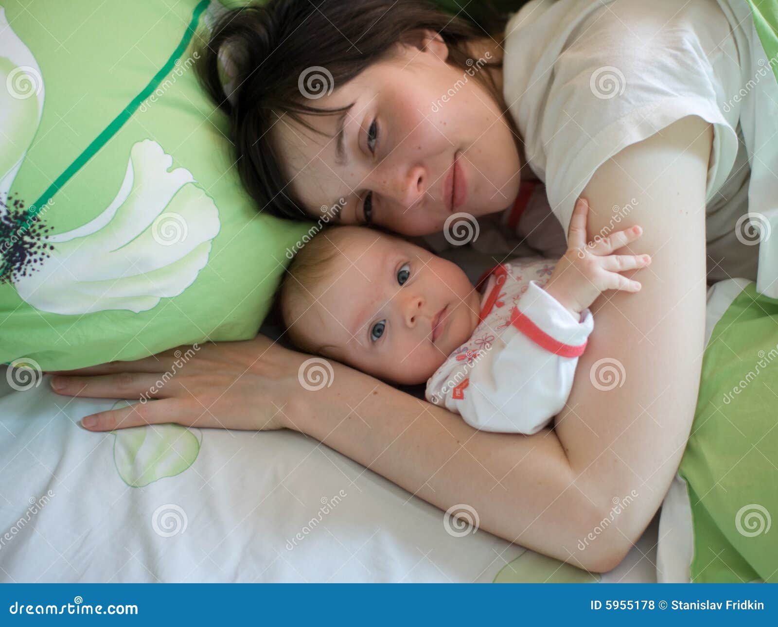 Baby with mom stock photo. Image of maternity, hands, love - 5955178