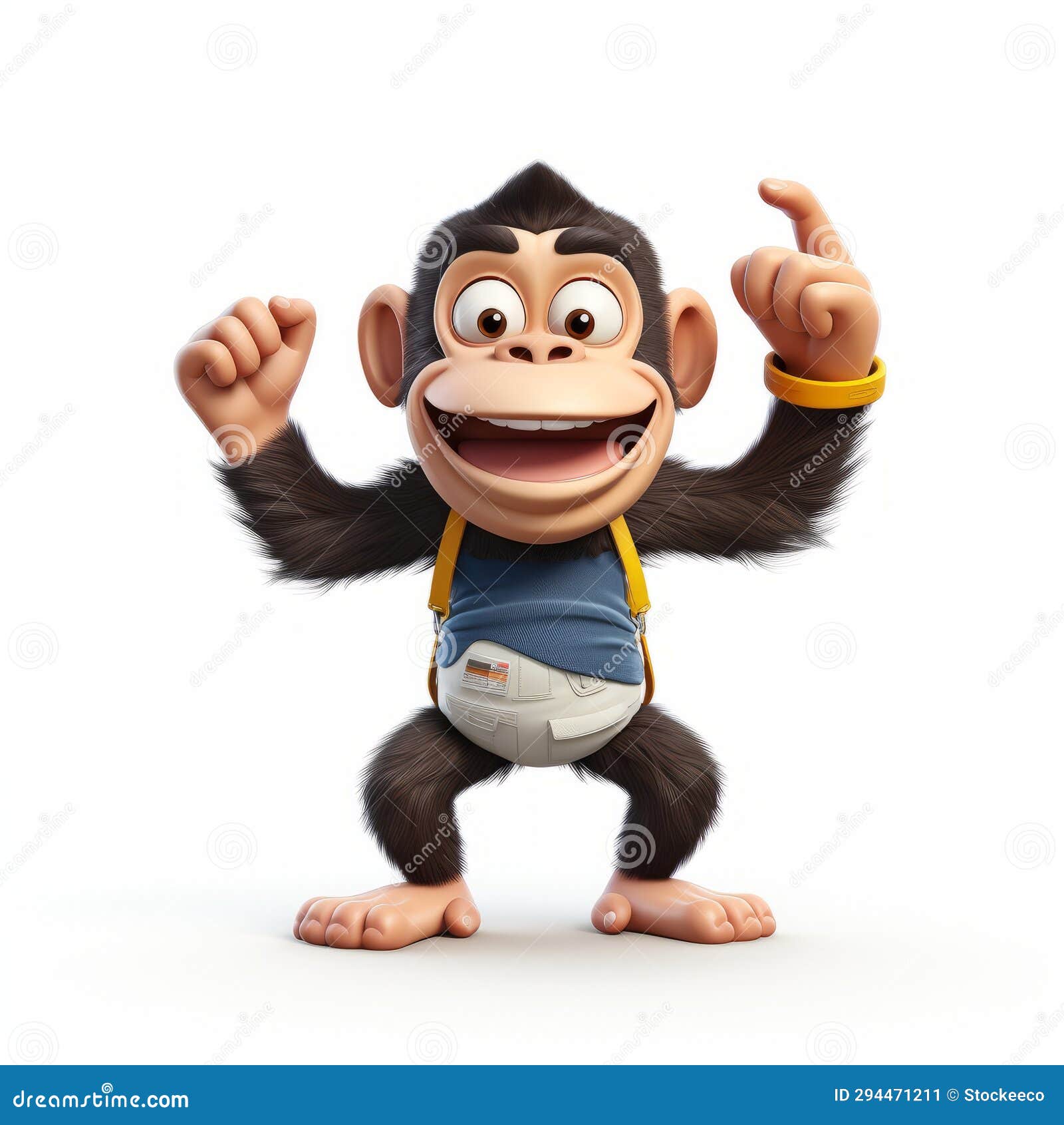 Clapping Baby Girl. Cute Doll Illustration | CartoonDealer.com #25140116