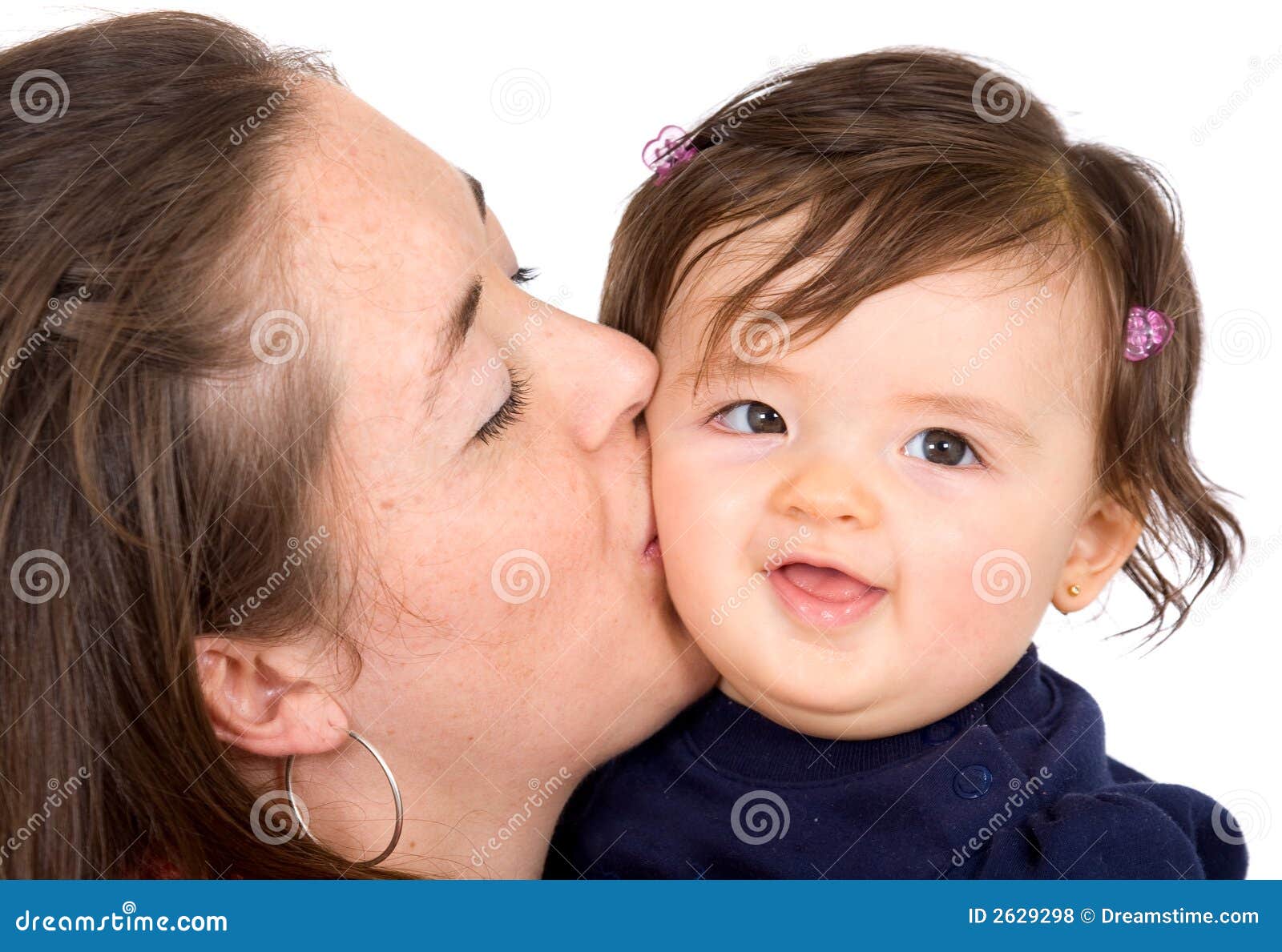 Baby and mother portrait stock photo. Image of floor, looking - 2629298