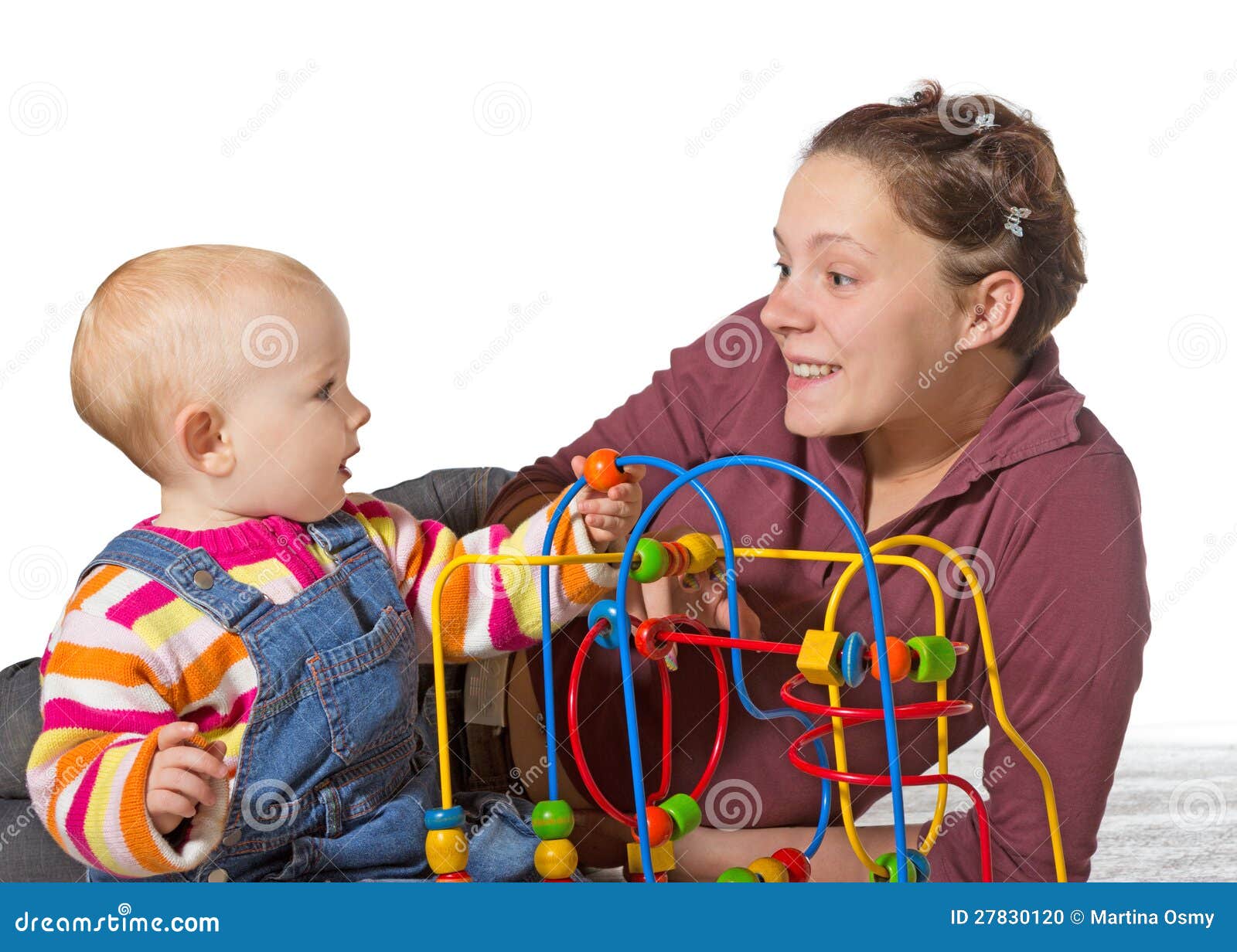 Baby with Motor Activity Development Delay Stock Photo - Image of ...