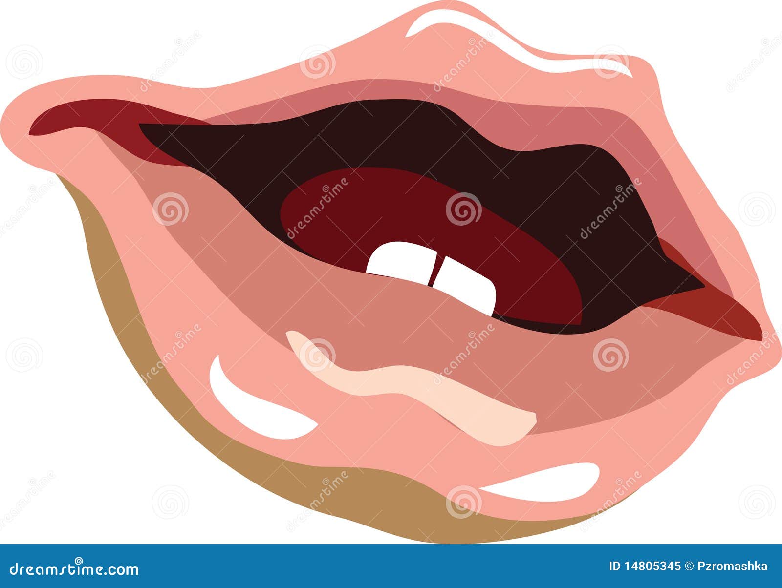 Baby mouth stock vector. Illustration of isolated, dentistry - 14805345