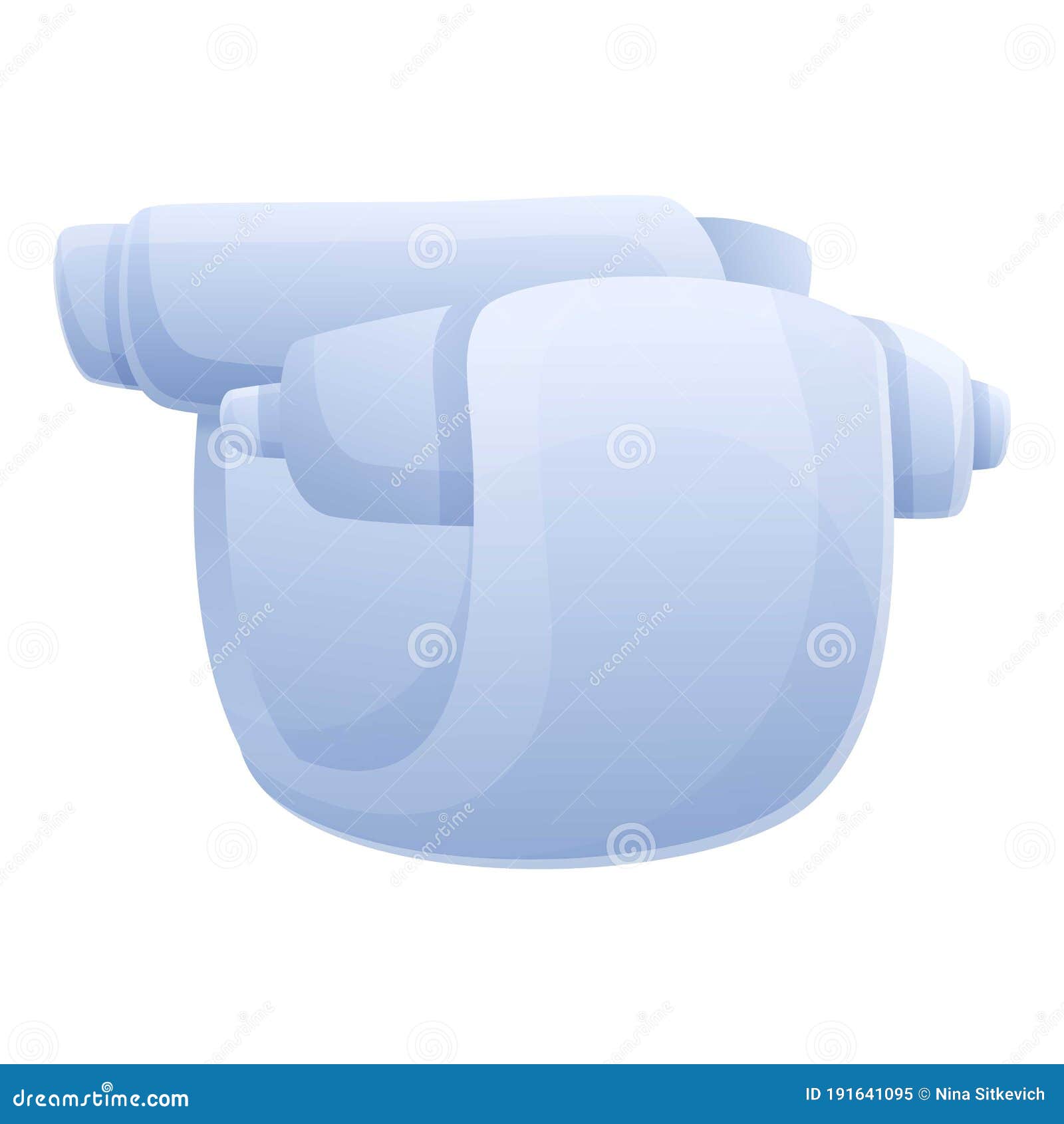 Baby Nappy Icon, Outline Style Cartoon Vector | CartoonDealer.com ...