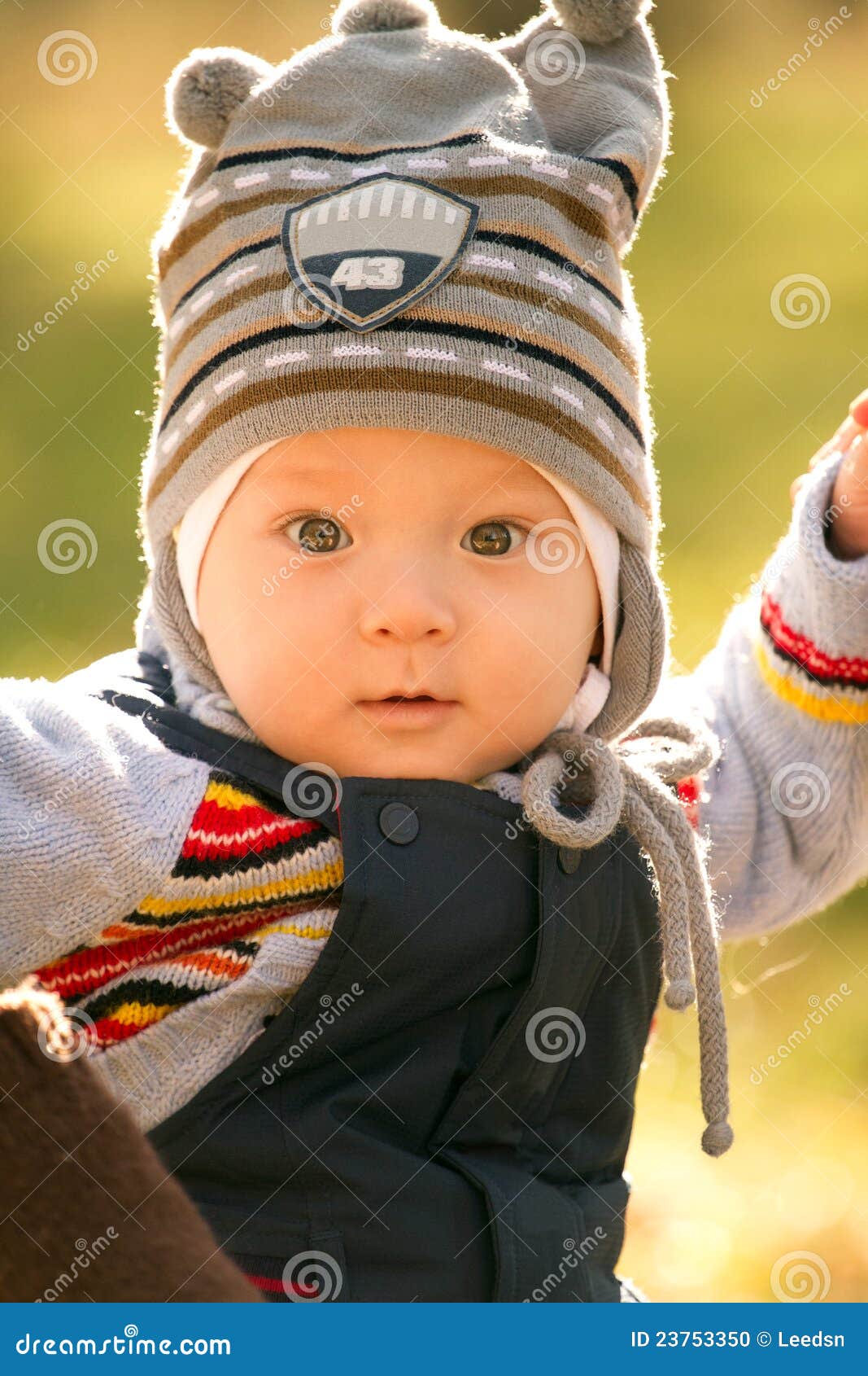 Baby Outdoors stock photo. Image of grass, lying, parent - 23753350