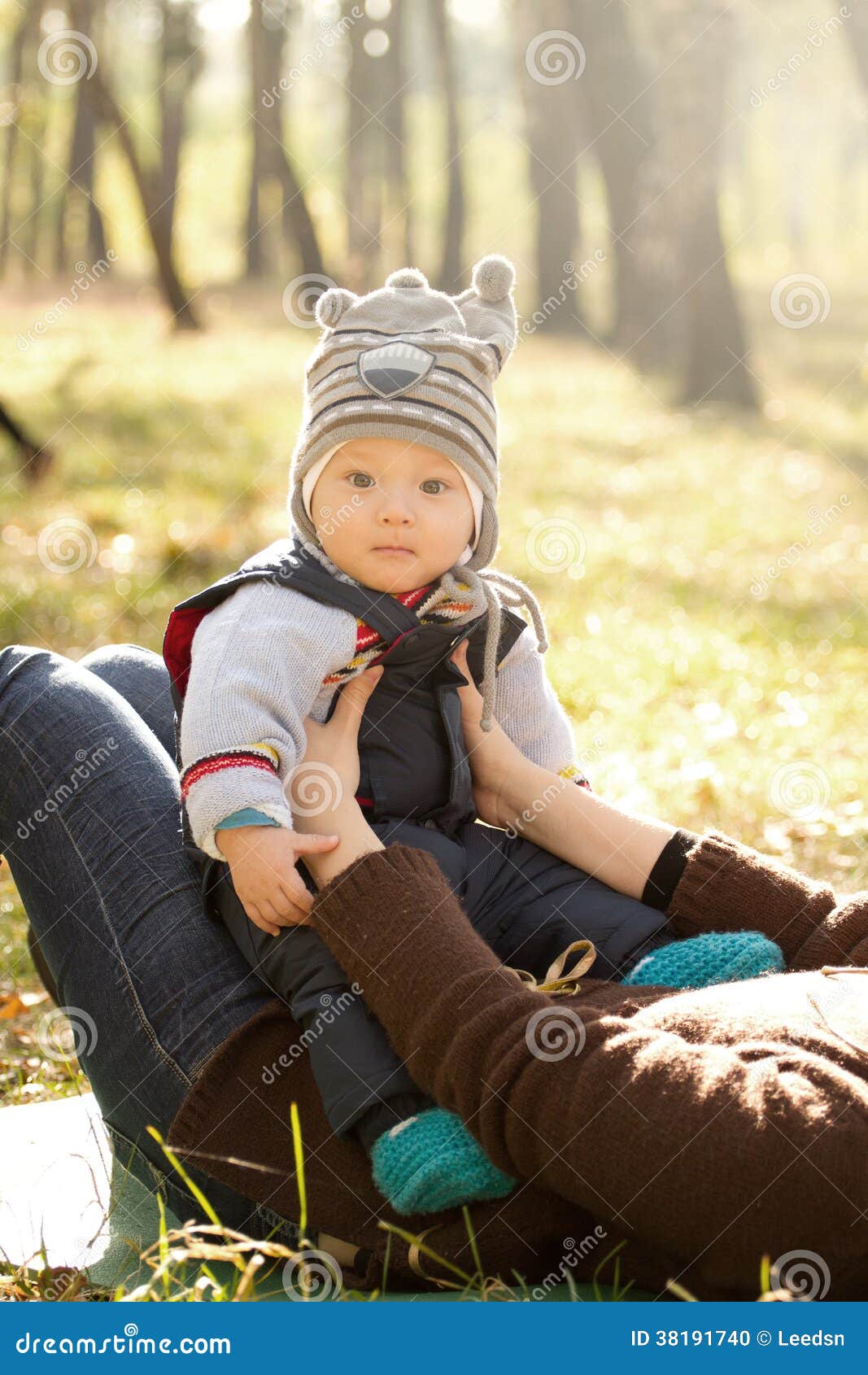Baby Outdoors stock photo. Image of parenthood, children - 38191740