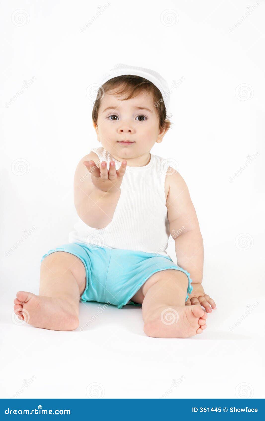 Baby outstretched hand stock image. Image of kids, daycare - 361445