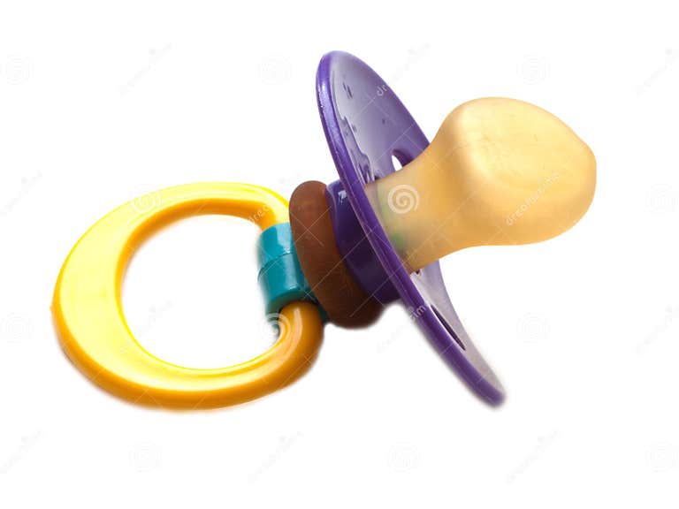 Baby pacifier stock image. Image of small, rubber, tranquil - 11423201