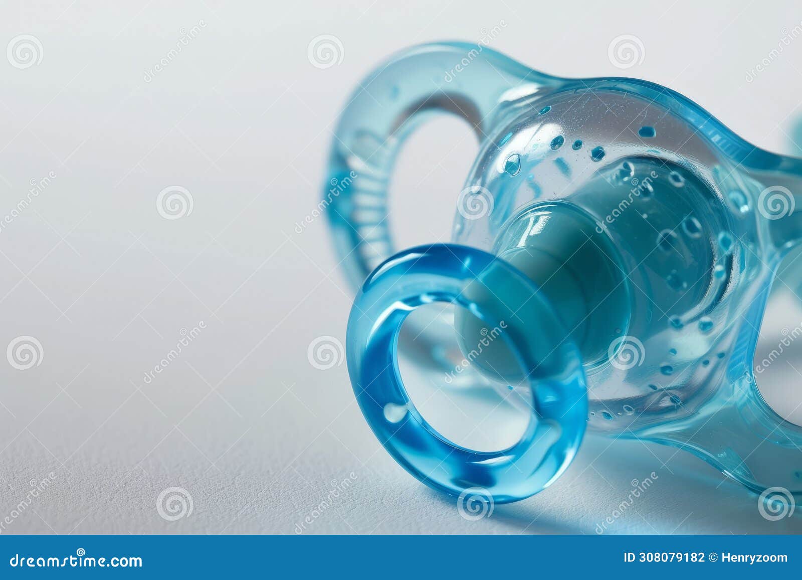 Baby Pacifier Close-up on a Light Background Stock Photo - Image of ...