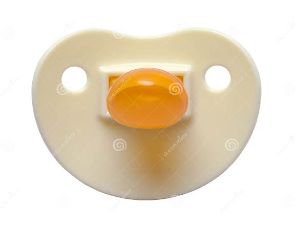 Pacifier Front stock image. Image of rubber, nipple - 144937203