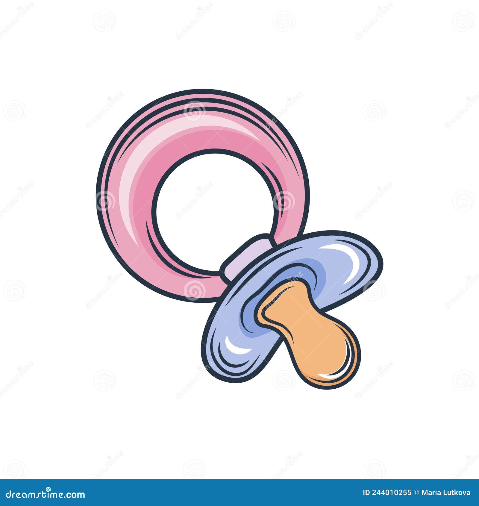 Baby Pacifier Icon. Cartoon of Baby Pacifier Vector Icon for Web Design ... Baby Pacifier Icon. Cartoon of Baby Pacifier Vector Icon for Web Design ...