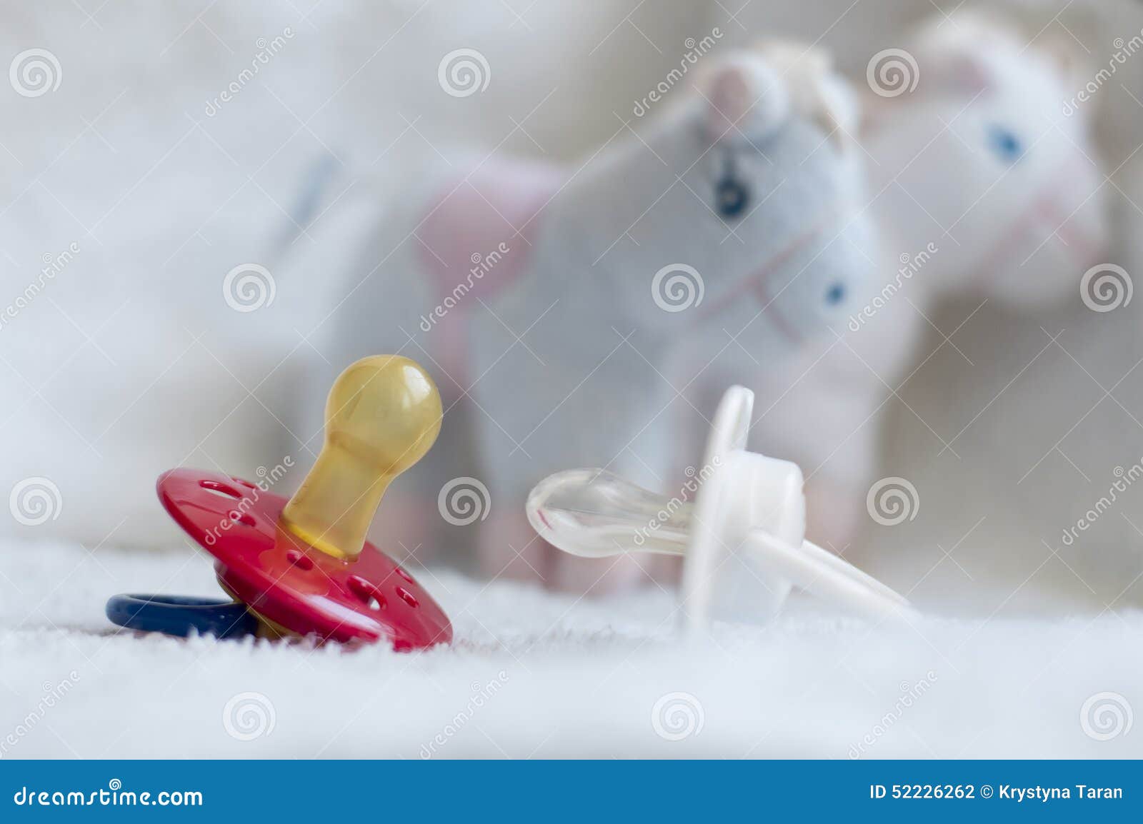 Baby Pacifiers Different Forms Stock Photo - Image of human, macro ...