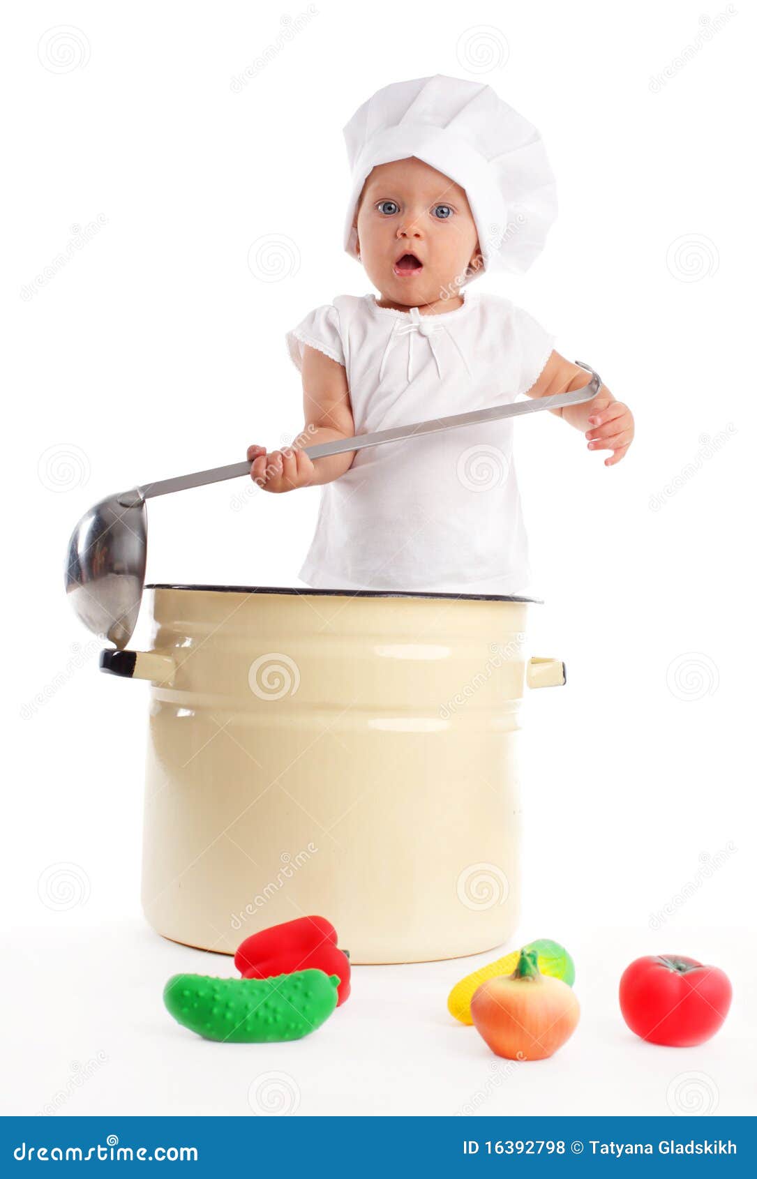 Baby in pan stock photo. Image of small, person, concept - 16392798