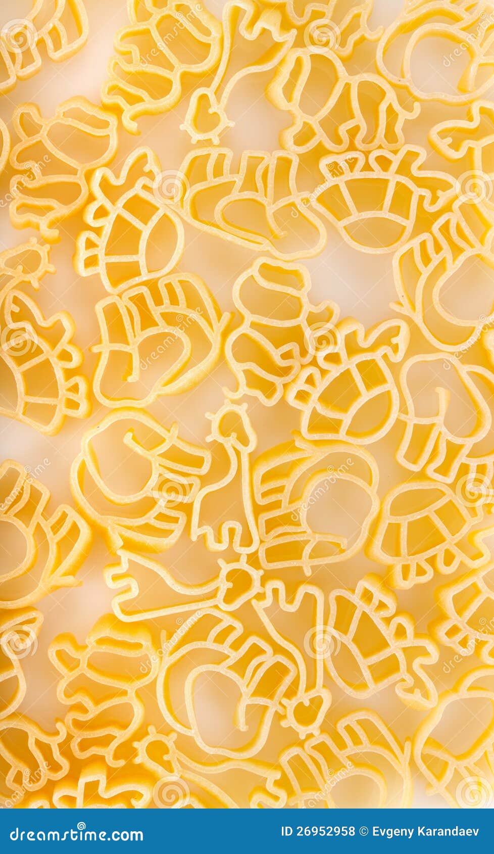 Baby Pasta with Animals Shape Stock Photo - Image of culinary, lunch ...