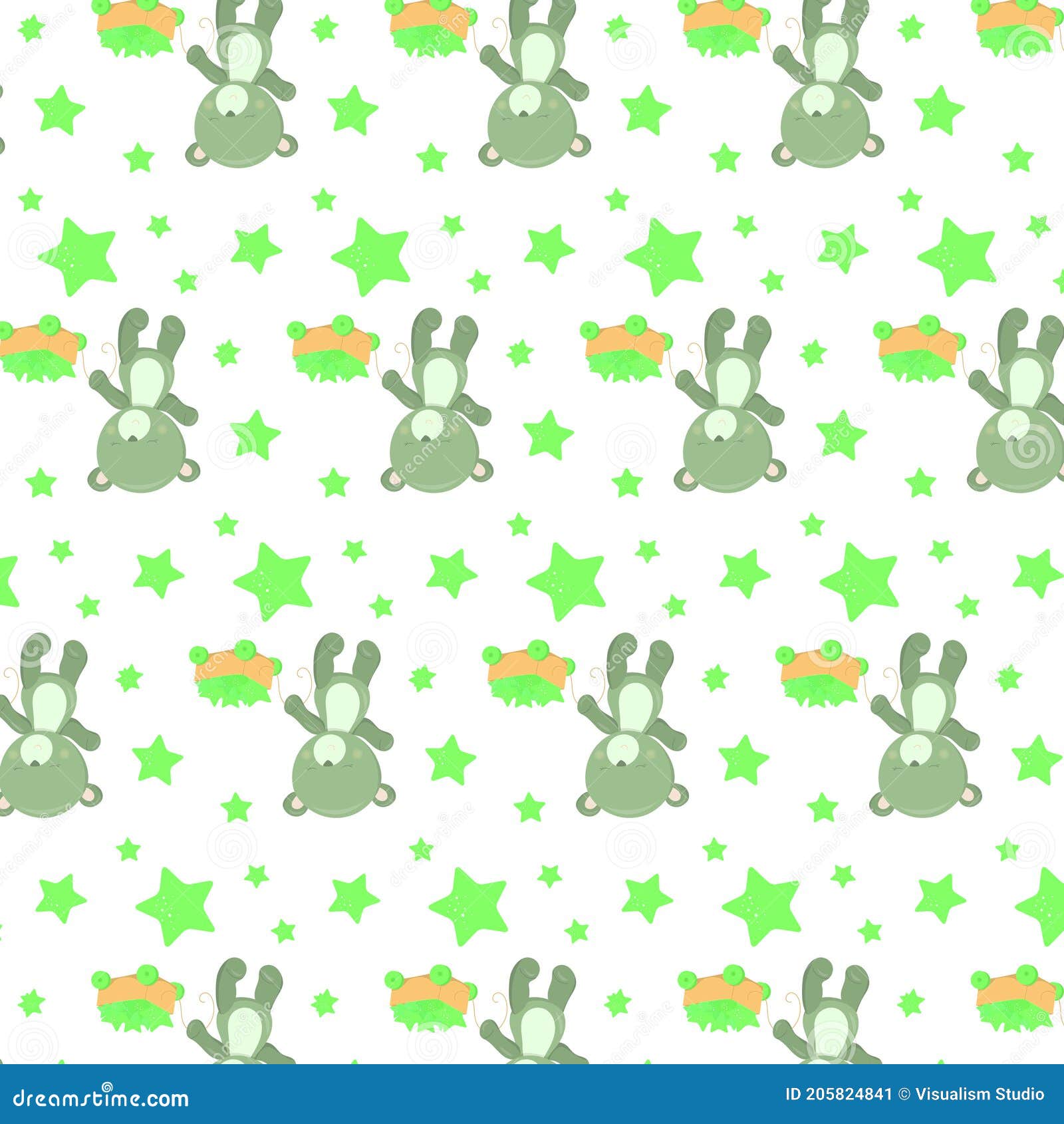 Baby Pattern Sweet Pattern Fabric Hand Drawn with Sweet Texture Stock ...