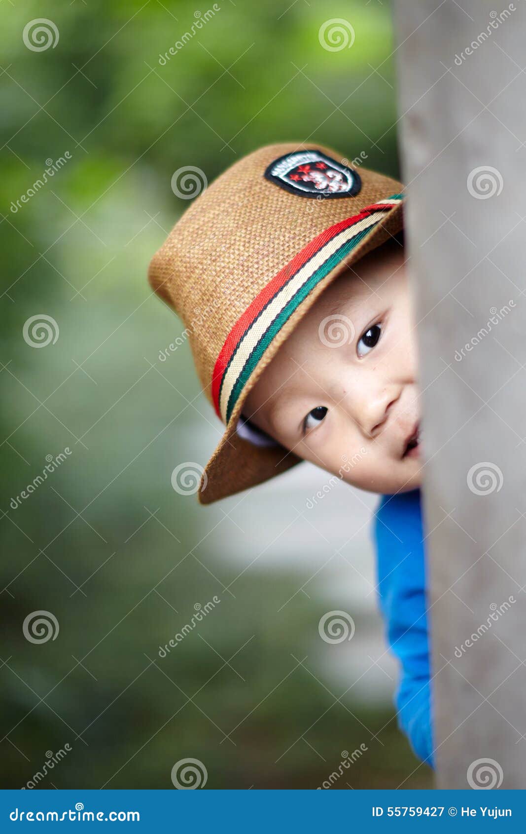 Baby play hide and seek stock image. Image of game, hide - 55759427
