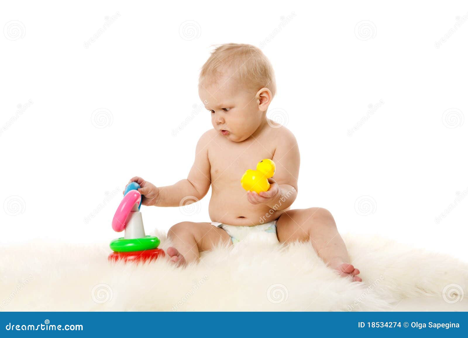 Baby playing stock photo. Image of curiosity, portrait - 18534274