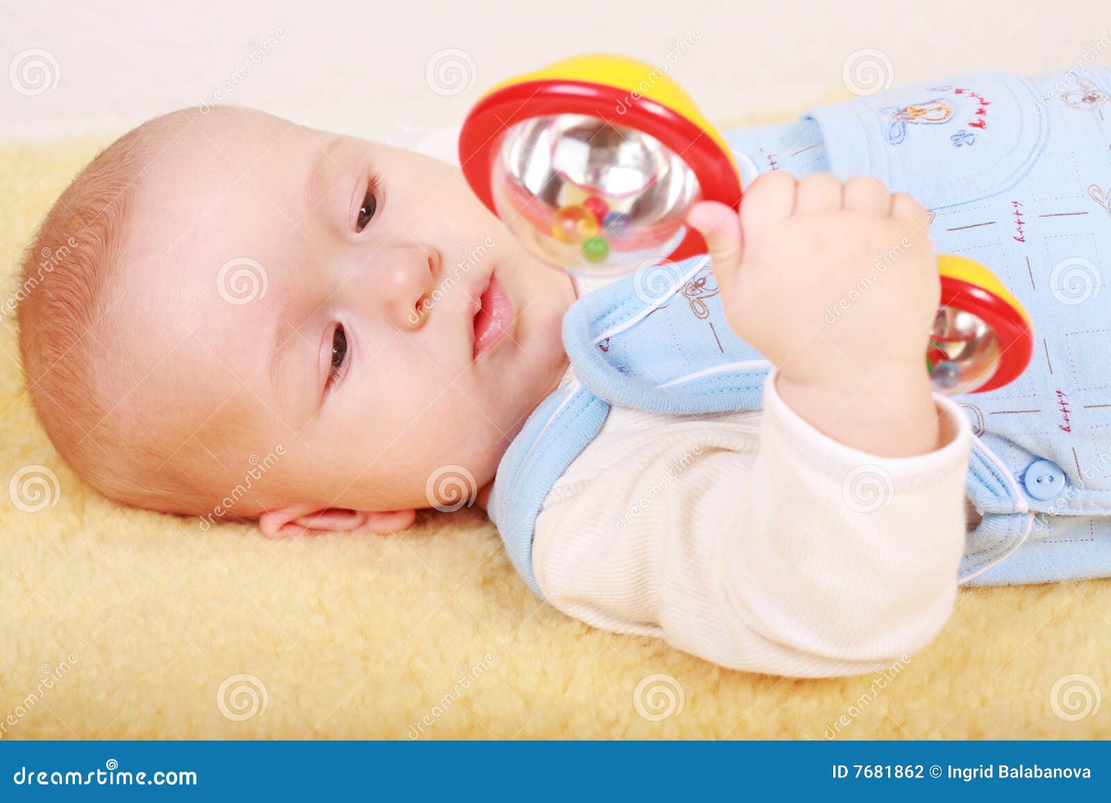 Baby playing stock photo. Image of child, natural, cute - 7681862