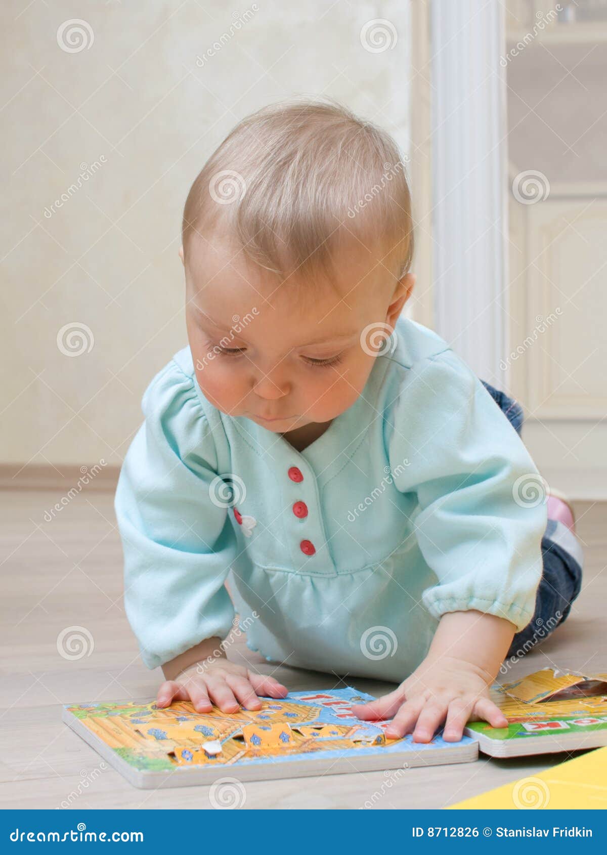 Baby playing stock photo. Image of child, curious, hand - 8712826