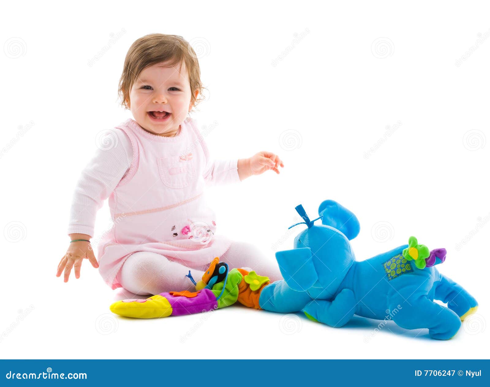 Baby playing cutout stock image. Image of game, floor - 7706247