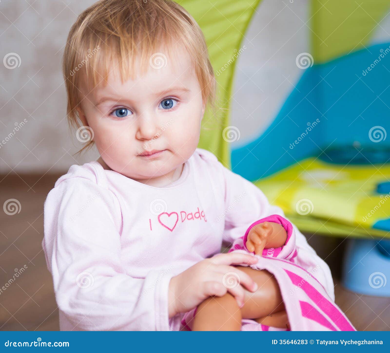 Baby playing at home stock image. Image of adorable, person - 35646283