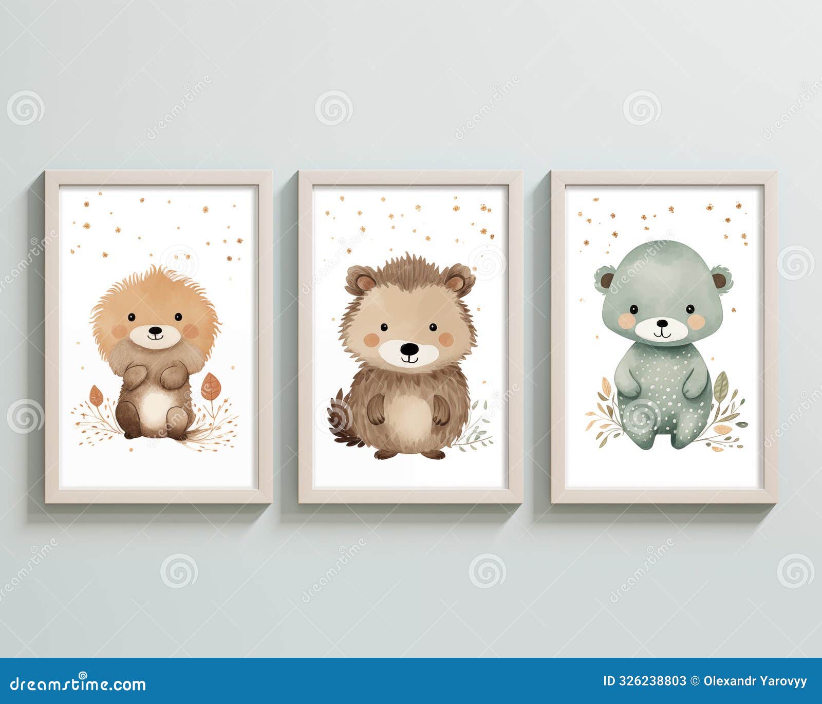 Baby Poster Print Illustration Stock Illustration - Illustration of ...