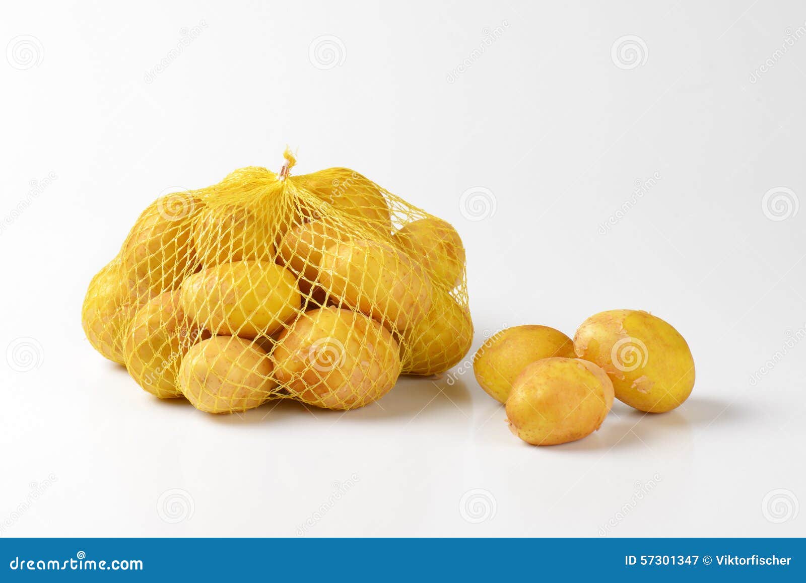 Baby potatoes in netting stock image. Image of peel, netting - 57301347