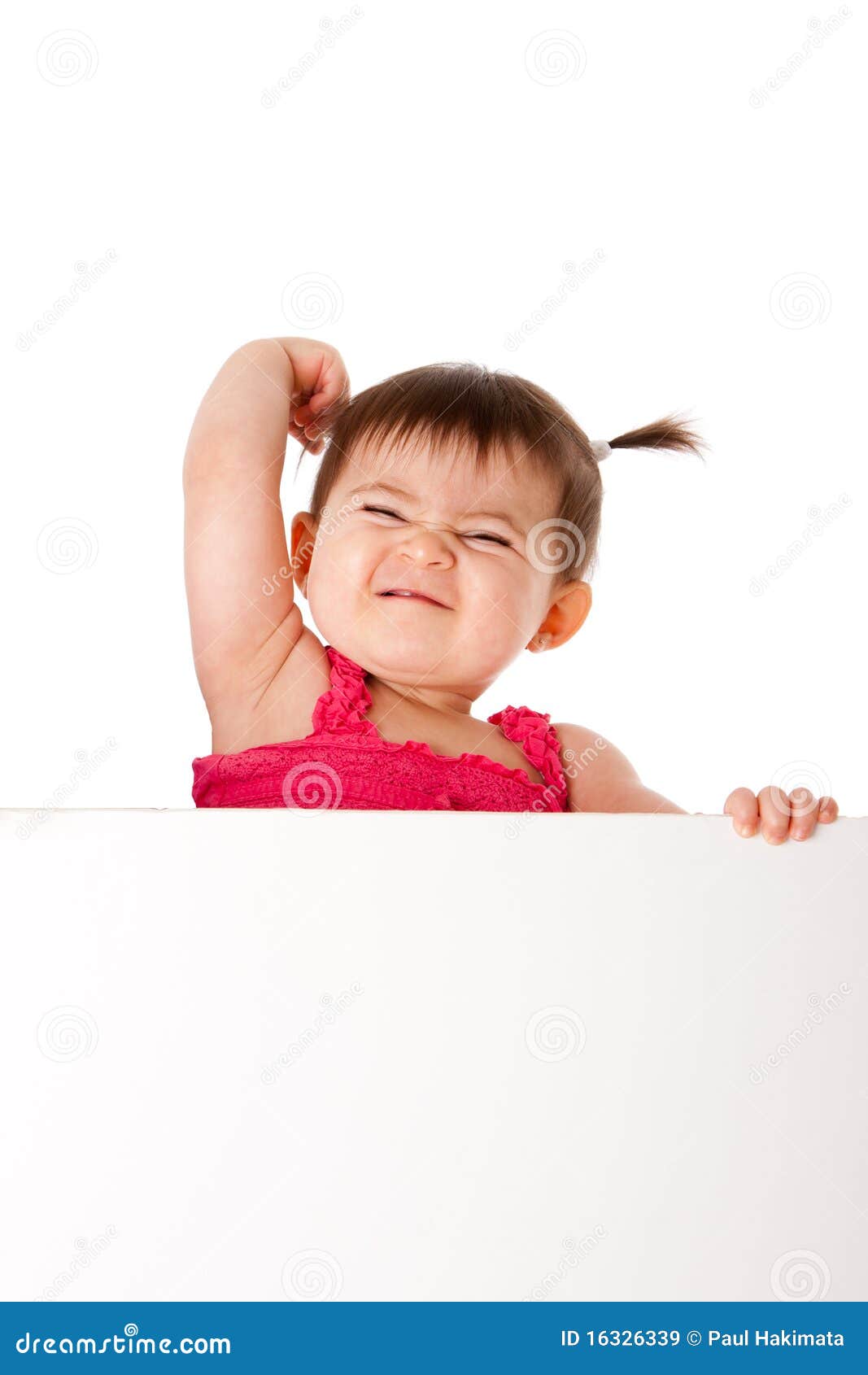 Baby Power with White Board Stock Image - Image of whiteboard ...