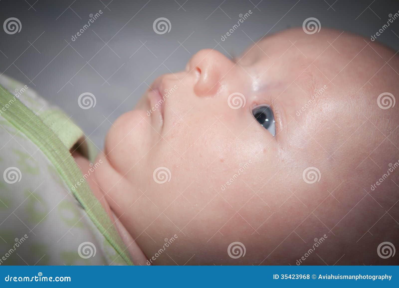 Baby Profile stock photo. Image of bald, face, innocent - 35423968