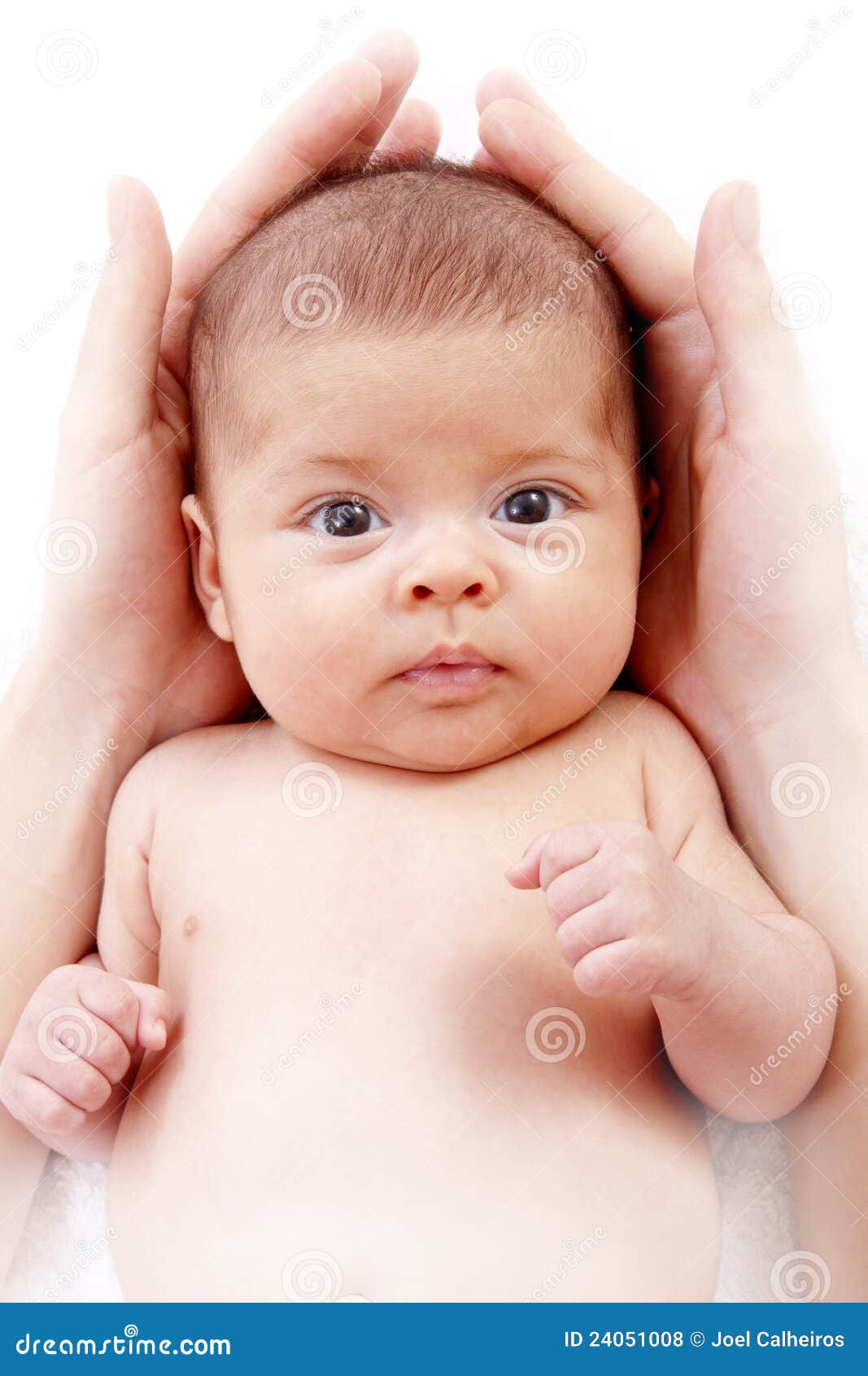Baby protected stock photo. Image of adult, protection - 24051008