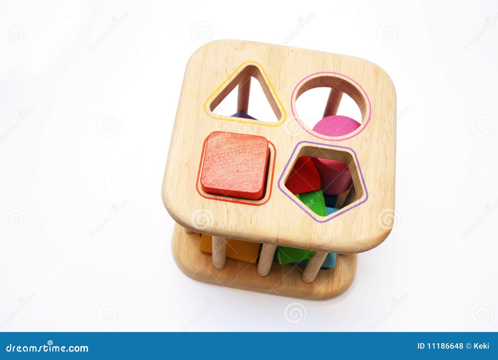 Baby Puzzle Shape Block Toy Stock Photo - Image of teal, infant: 11186648