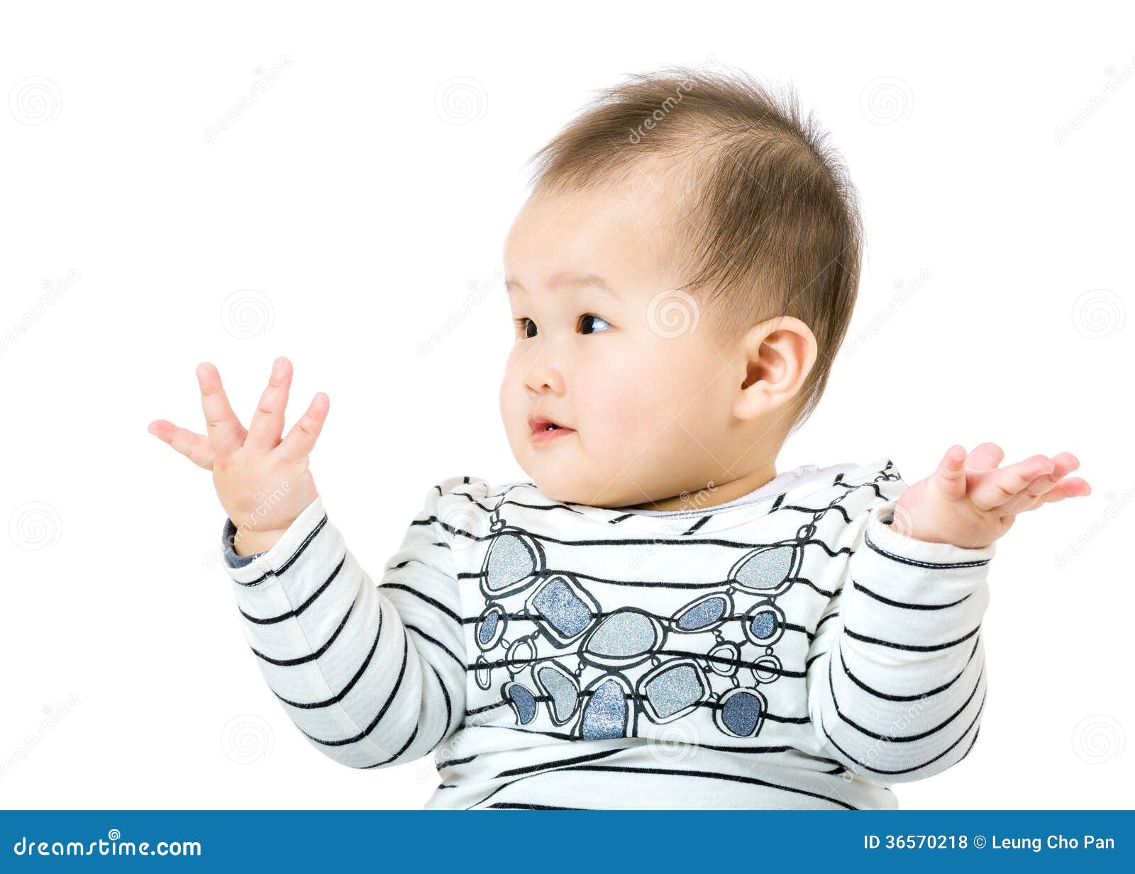 Baby Raising Fist