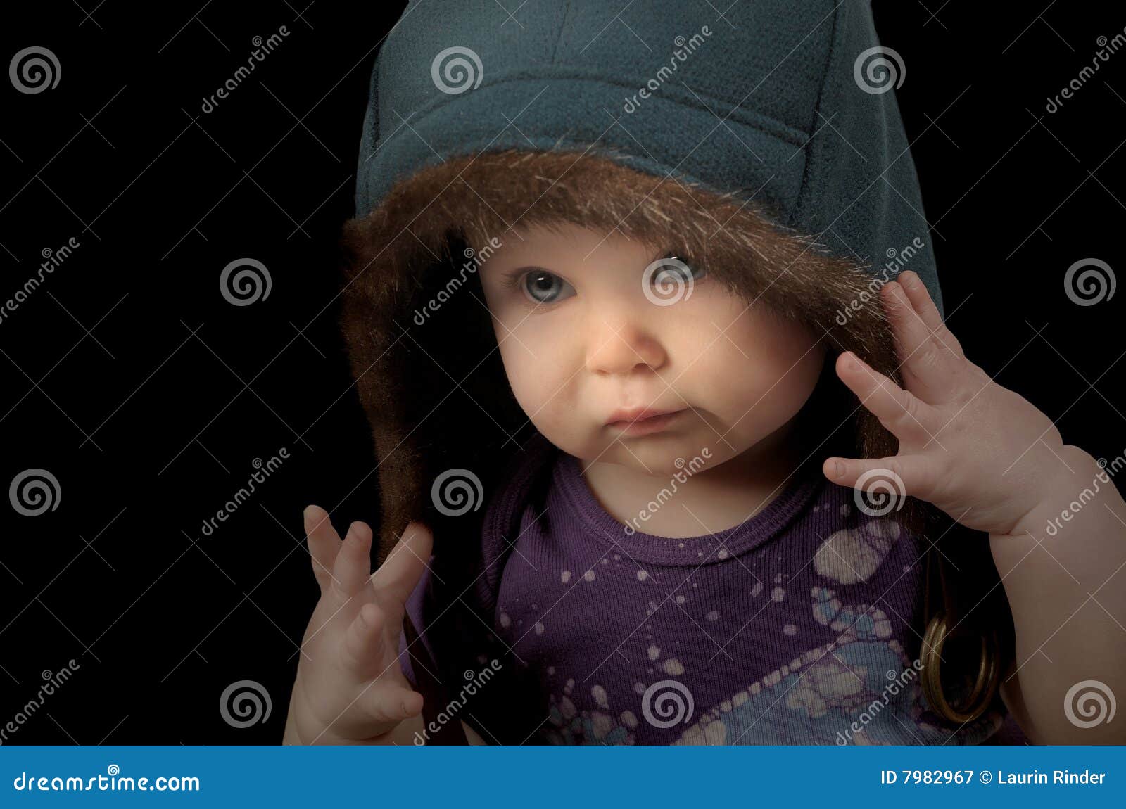 Baby Rapper stock image. Image of precious, expression - 7982967