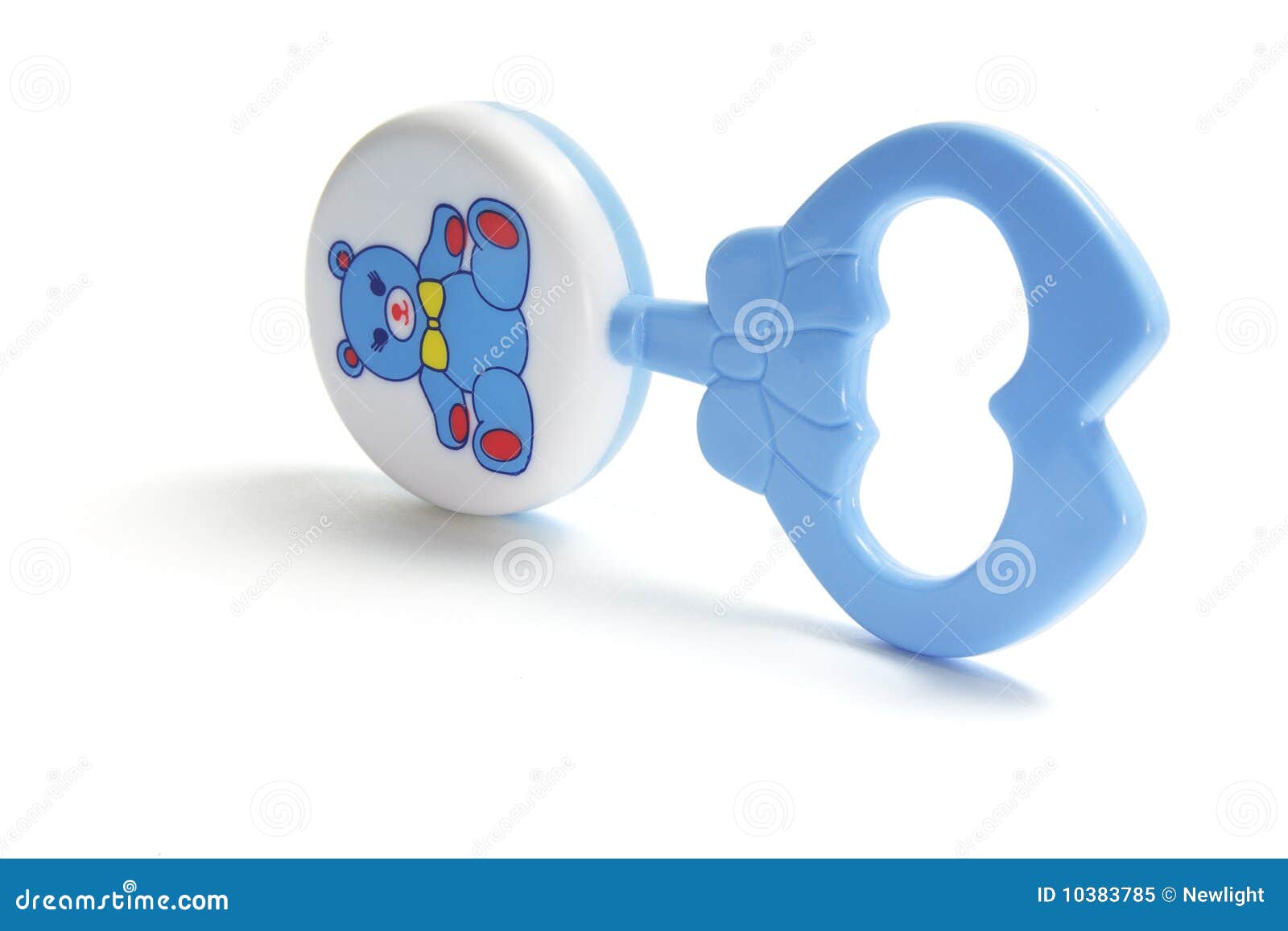 Baby Rattle stock image. Image of isolated, studio, amusement - 10383785