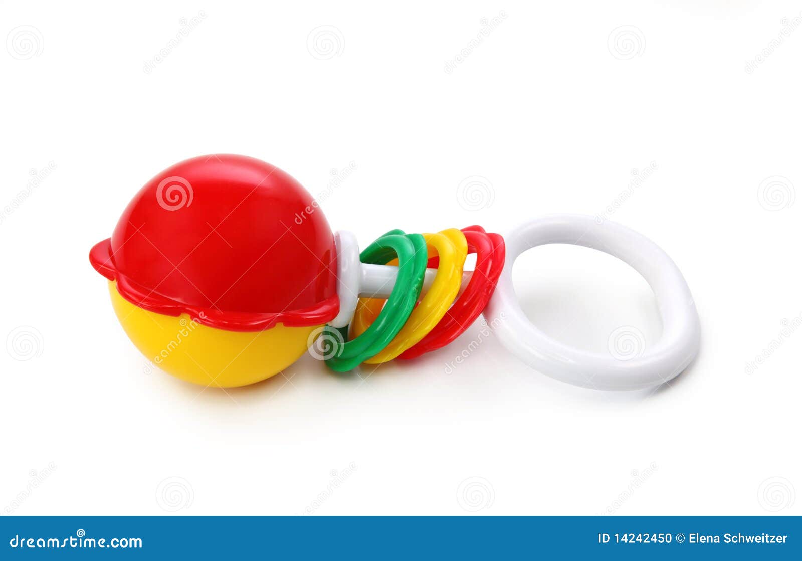 Baby rattle stock photo. Image of teething, rattle, kids - 14242450
