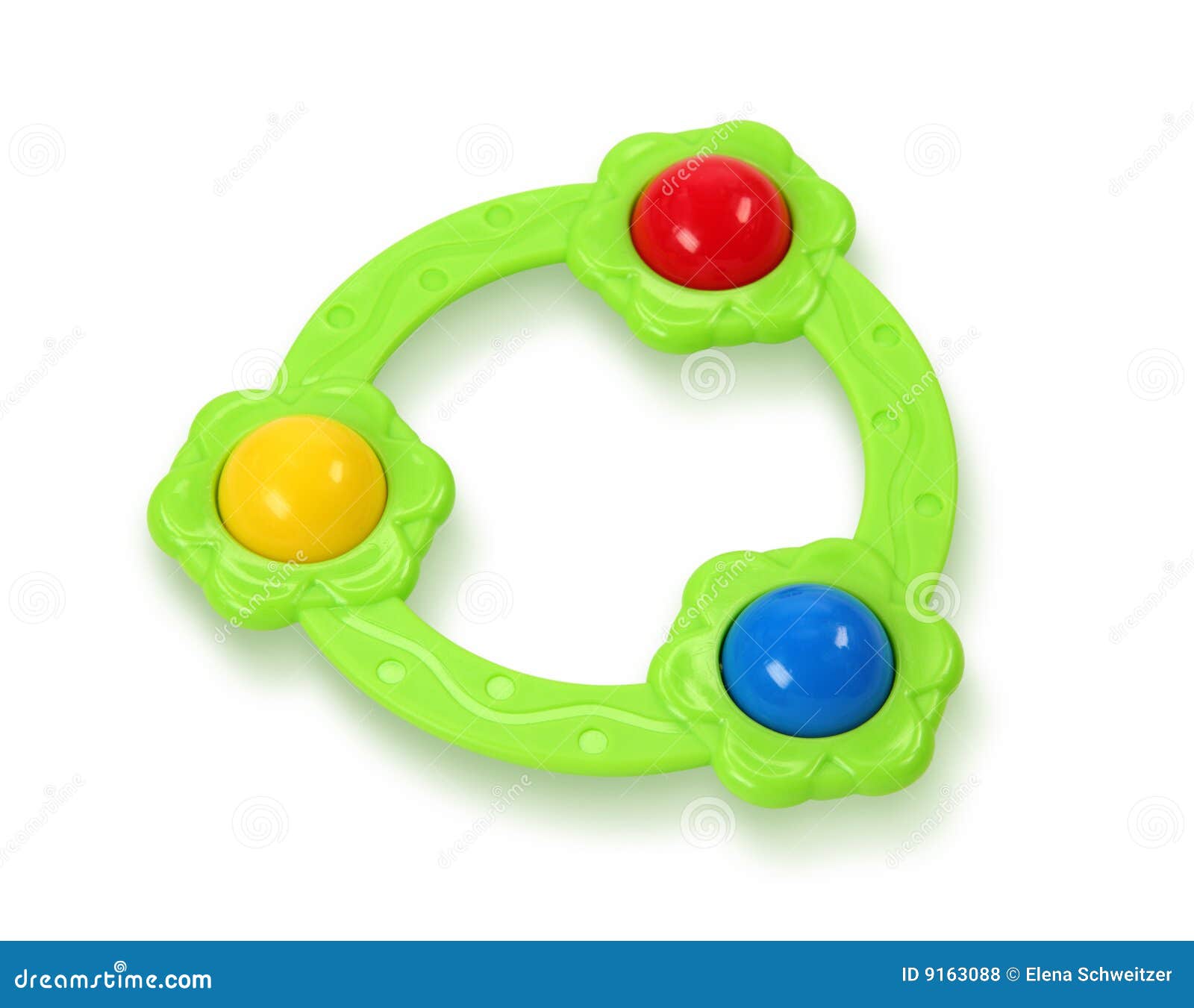 Baby rattle stock photo. Image of path, blue, isolated - 9163088