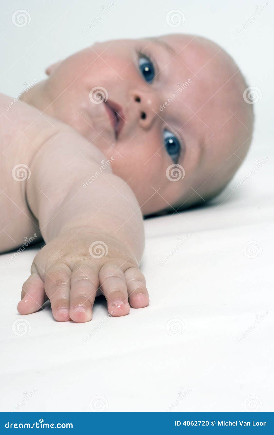 Baby reaching stock photo. Image of child, adorable, portrait - 4062720