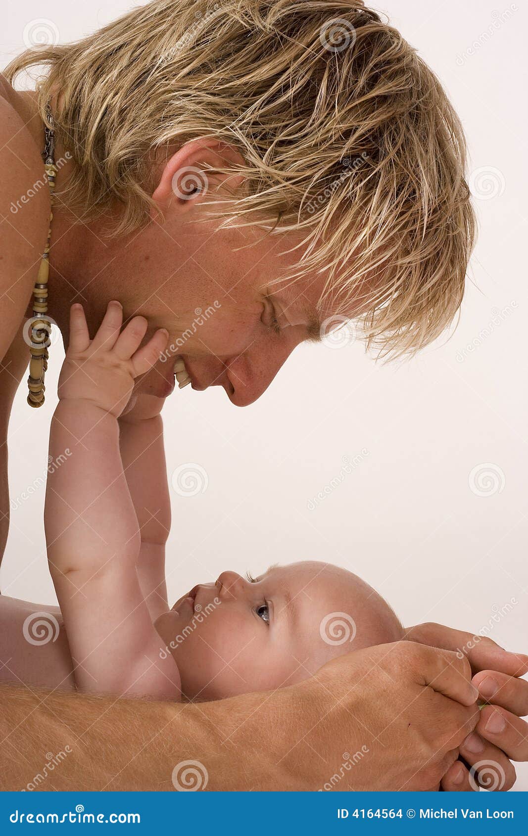 Baby reaching stock photo. Image of love, adorable, father - 4164564