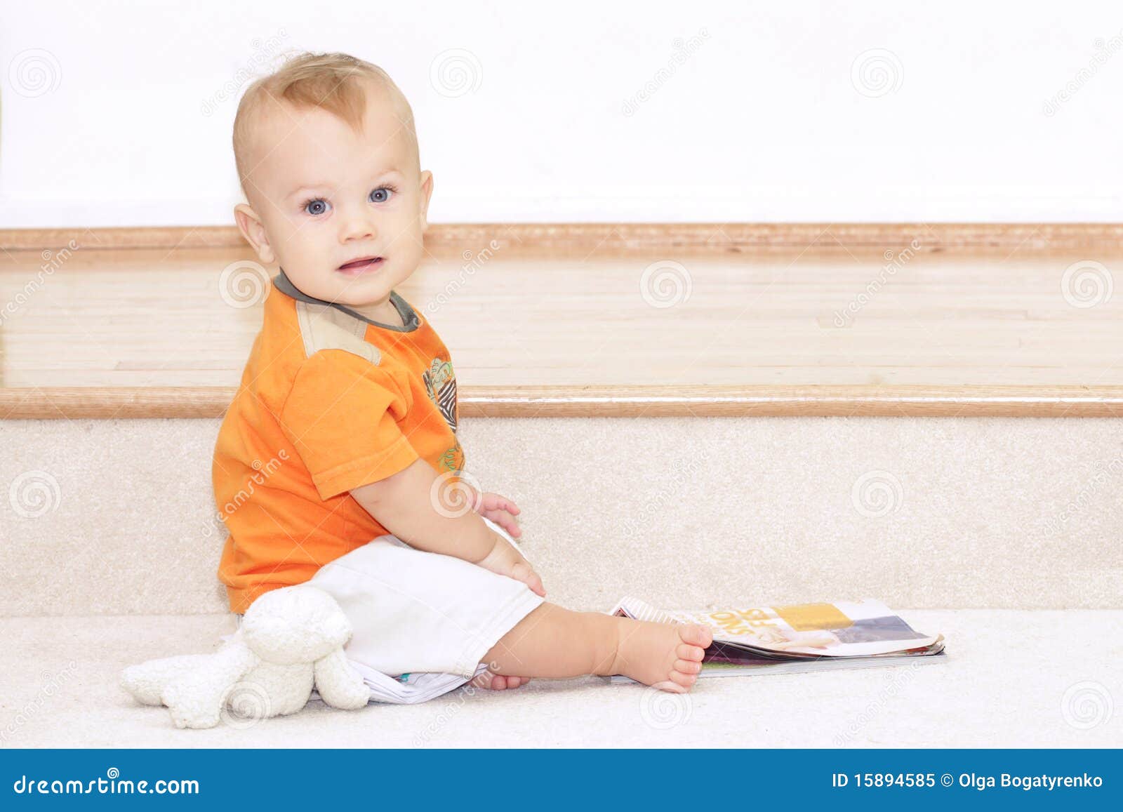 Baby Reading stock image. Image of schooling, education - 15894585