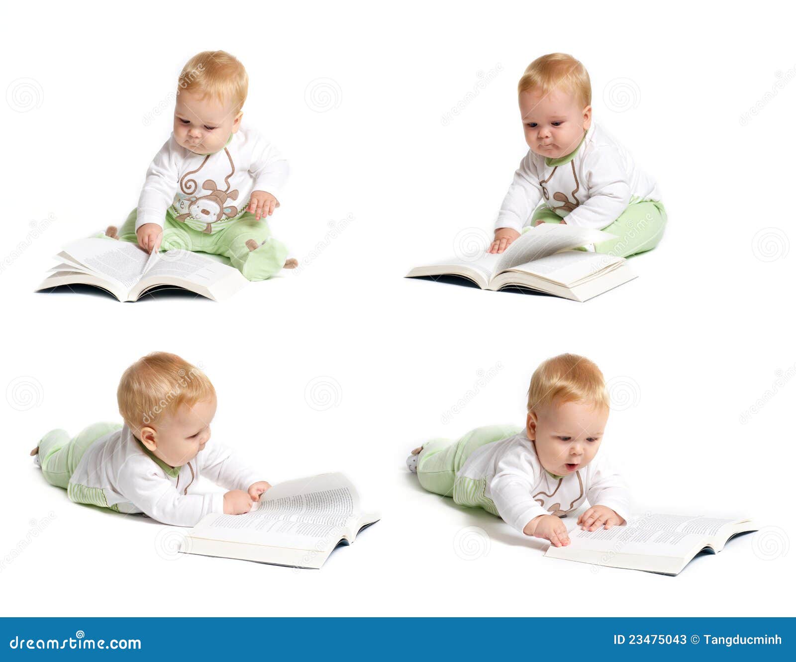 Baby reading stock image. Image of face, prodigy, smart - 23475043