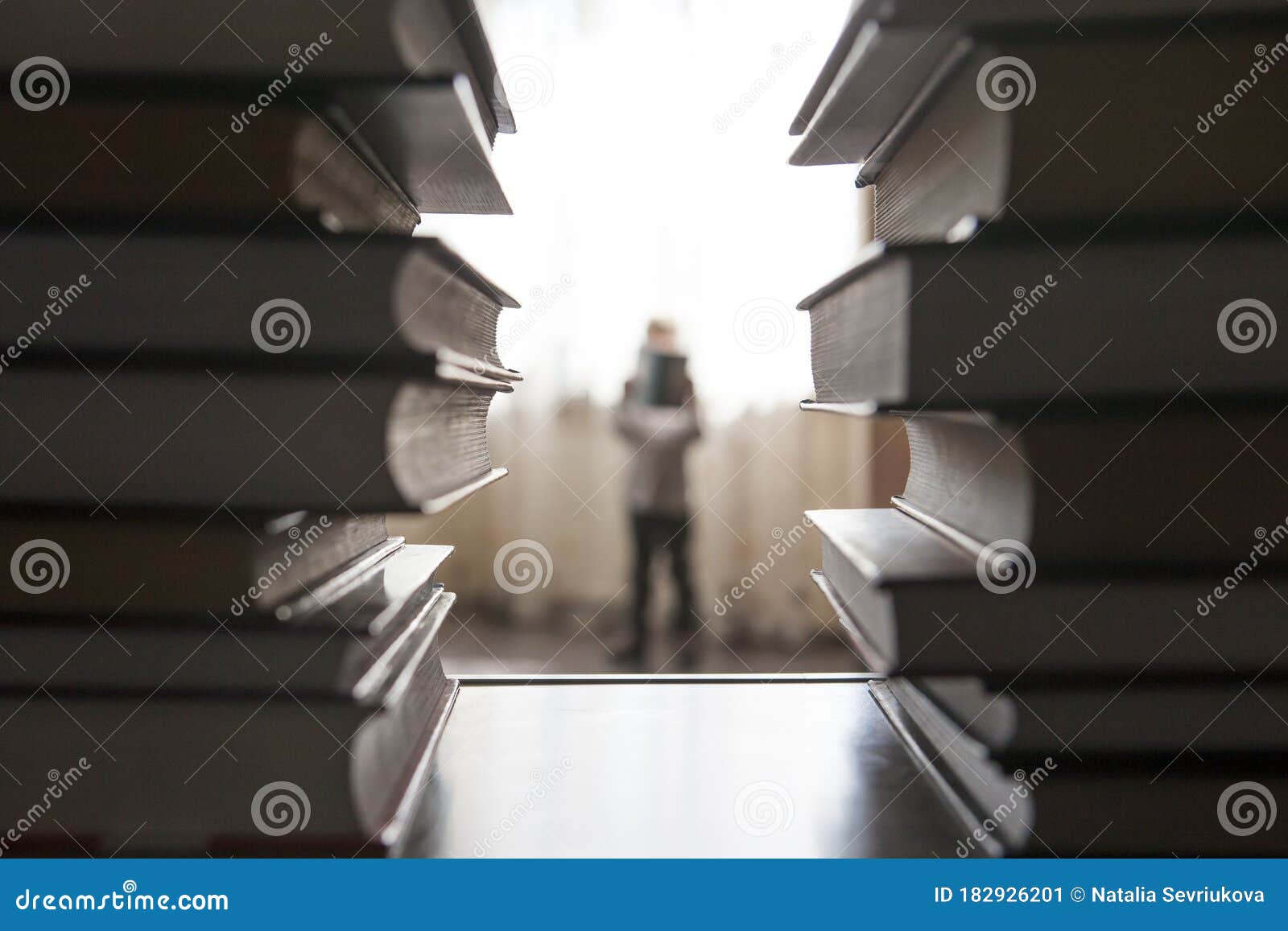 Baby Reading Library Book. stock image. Image of books - 182926201