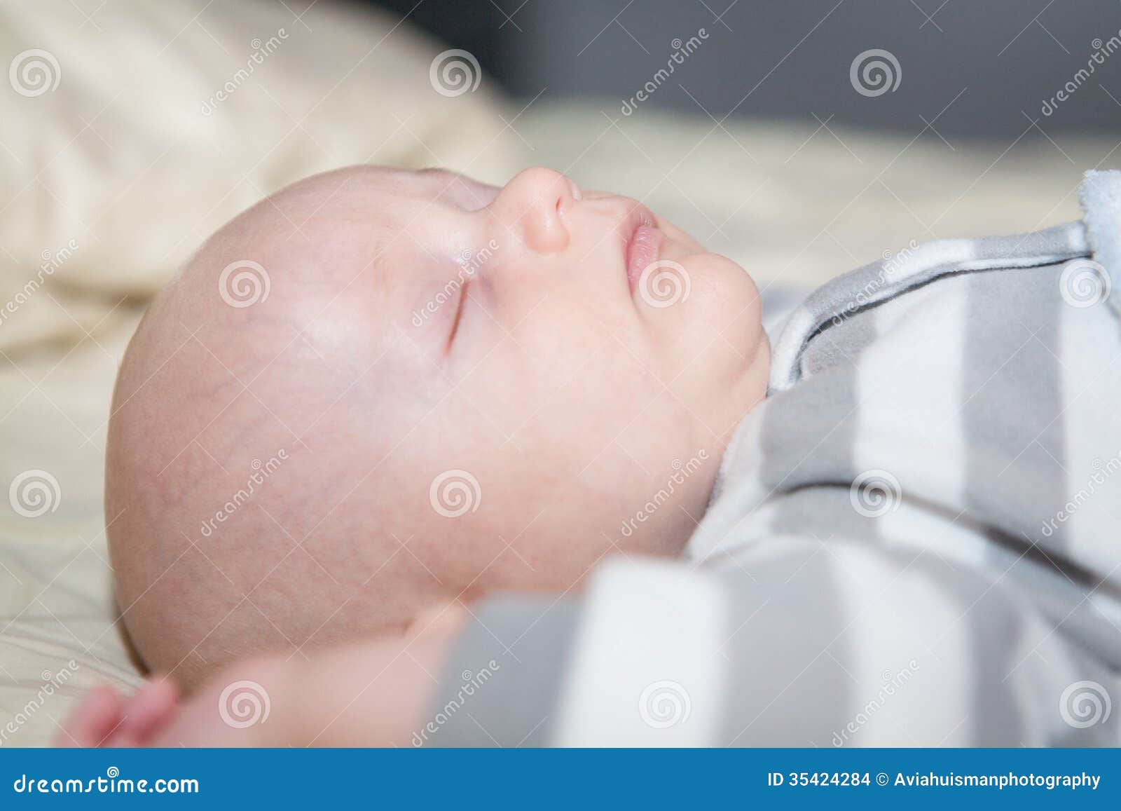 Baby Resting stock photo. Image of adorable, huge, mouth - 35424284