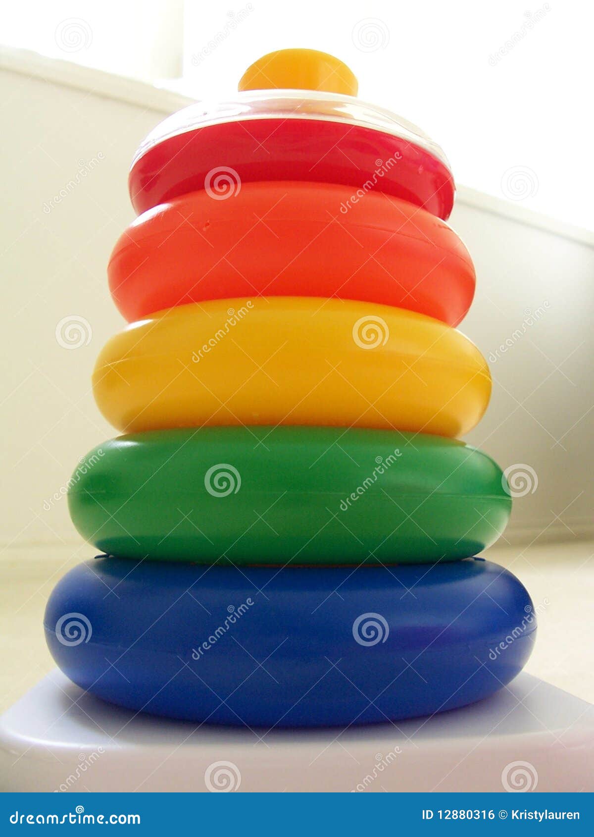 Baby Ring Stack Toy stock photo. Image of baby, color - 12880316