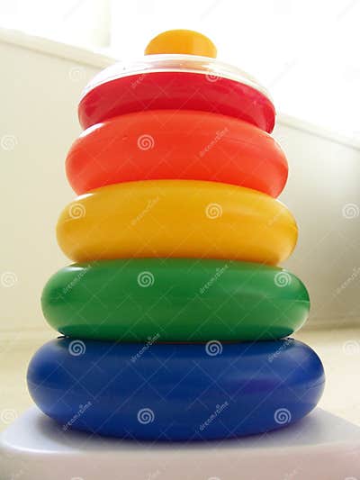 Baby Ring Stack Toy stock photo. Image of baby, color - 12880316